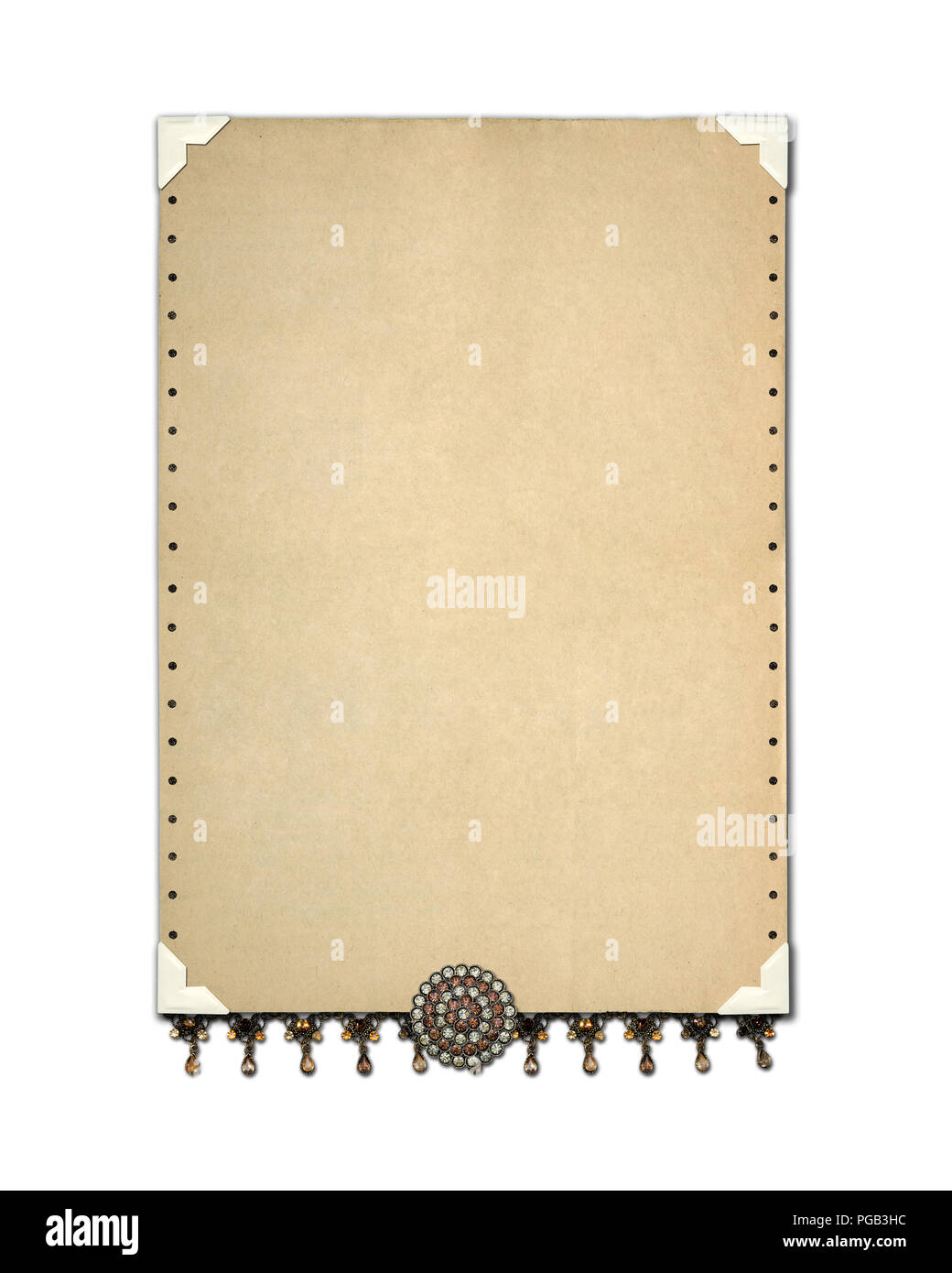 Victorian gilded book cover Cut Out Stock Images & Pictures - Alamy