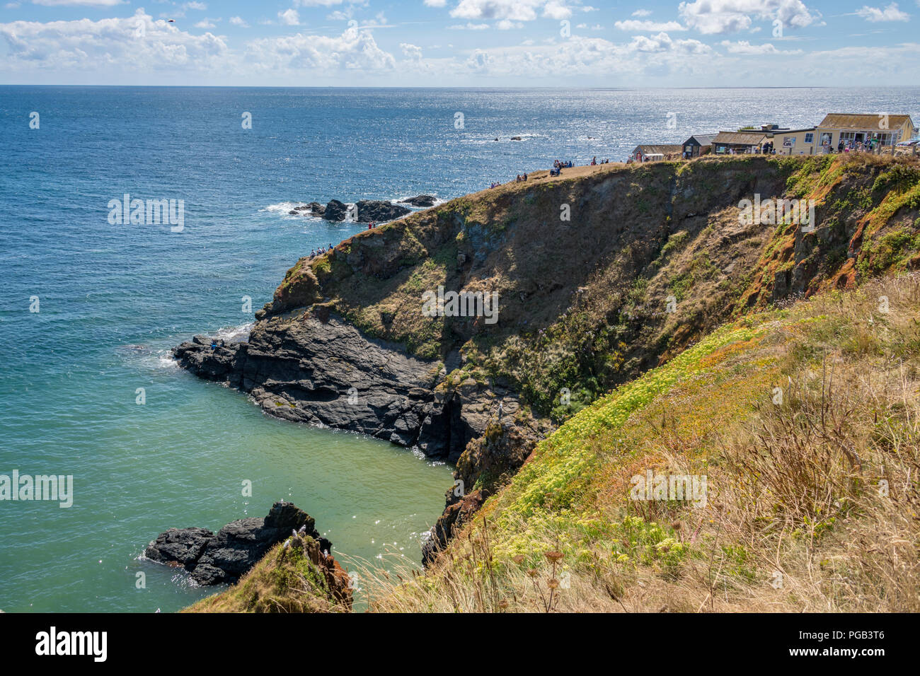 Lizard Point, Cornwall, England Stock Photo - Alamy