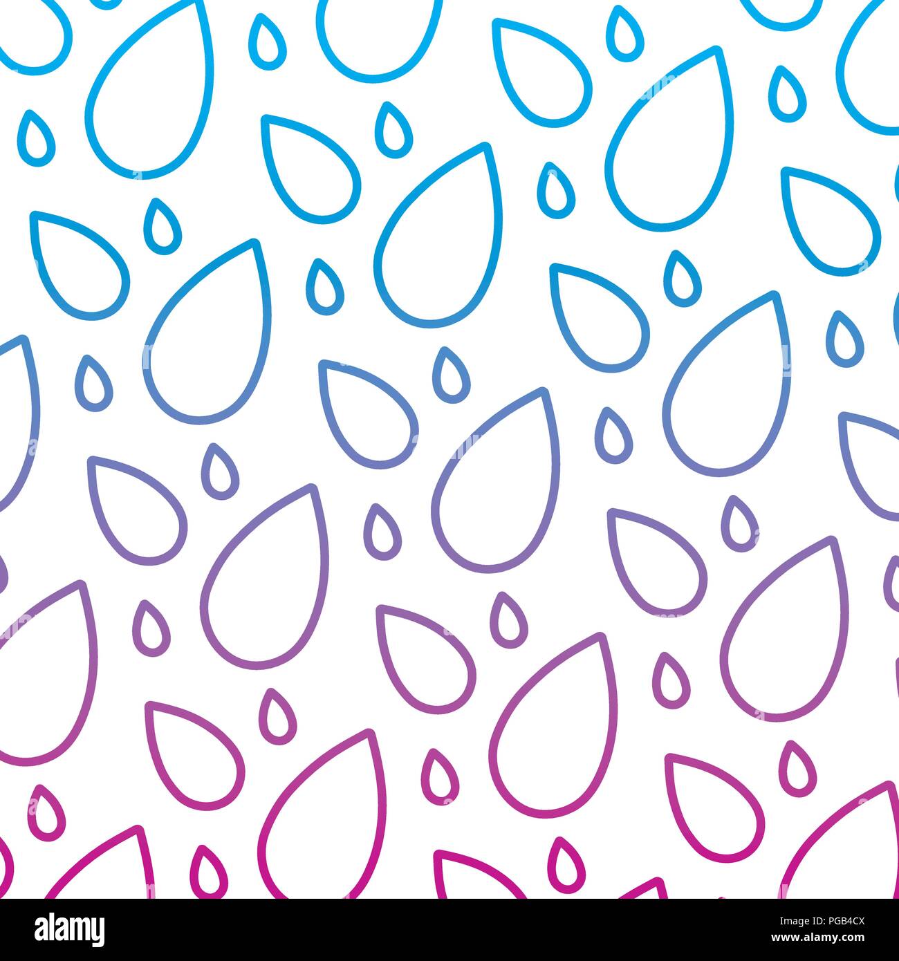 degraded line nice water drop conservation background Stock Vector ...