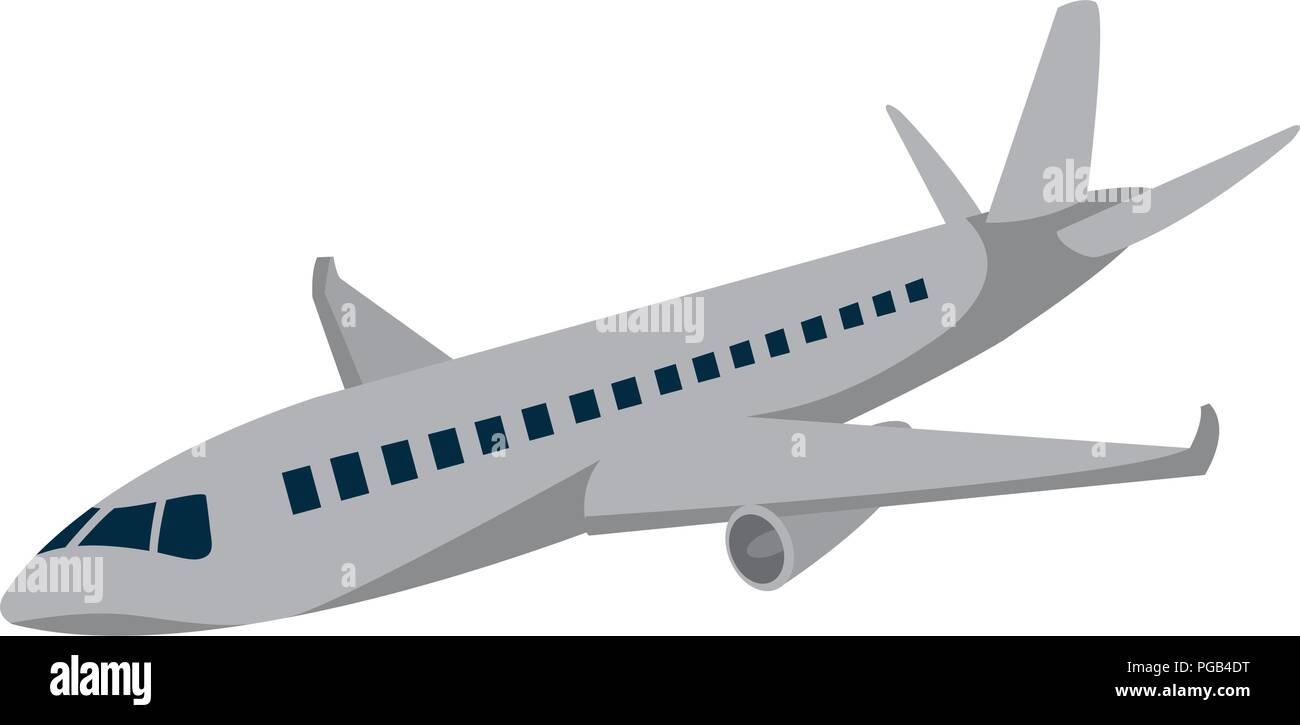 travel airplane fight international transport Stock Vector Image & Art ...