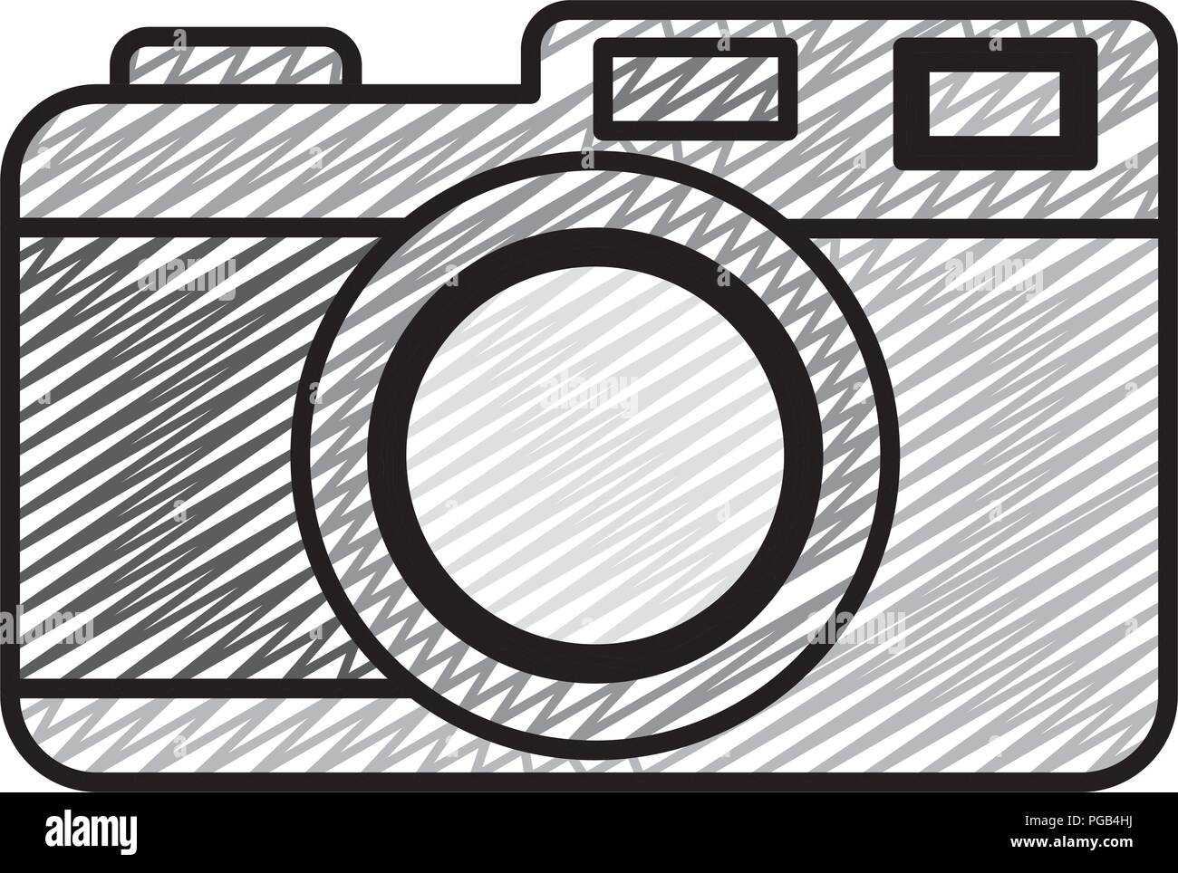 doodle digital camera electronic object technology Stock Vector Image ...