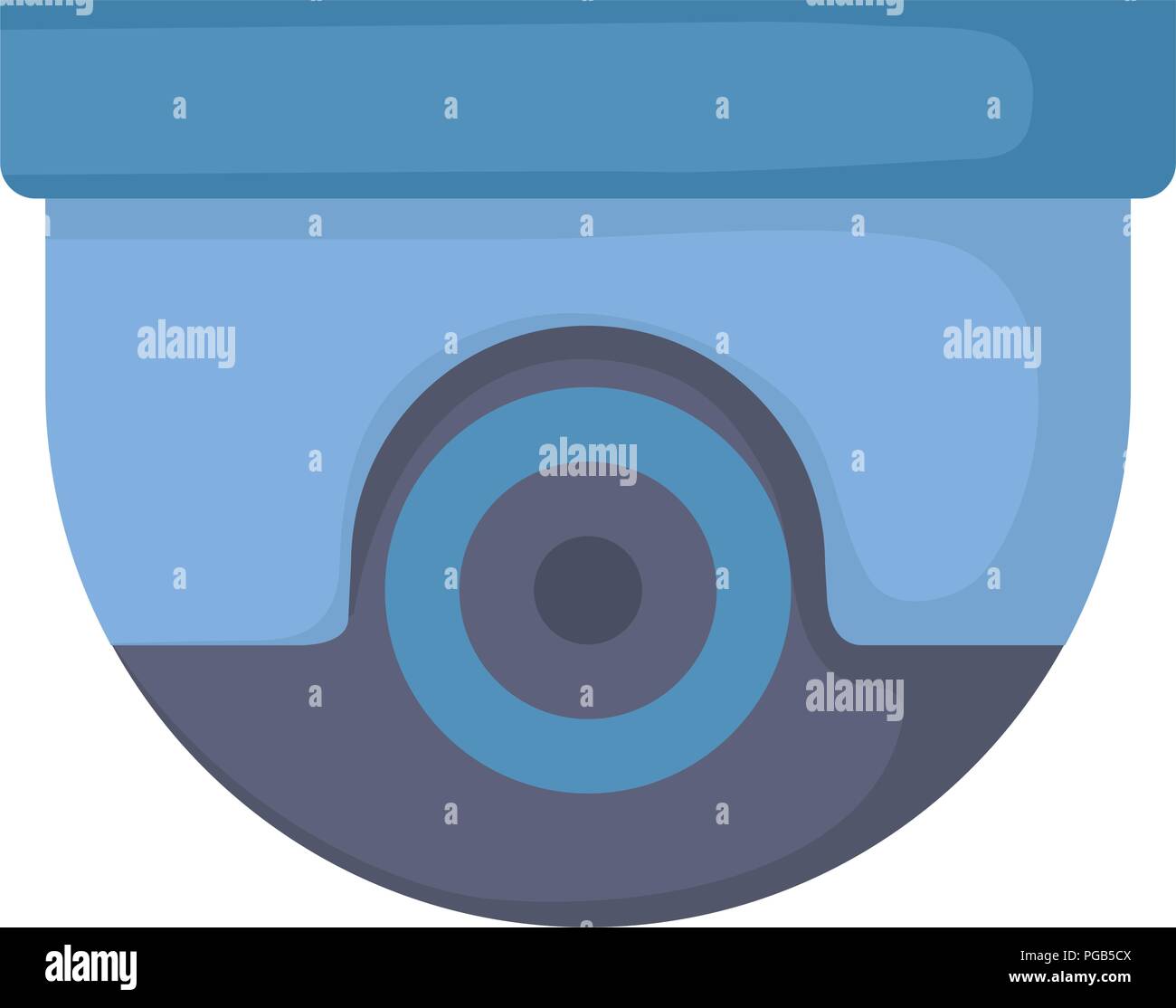 security camera icon over white background, vector illustration Stock ...