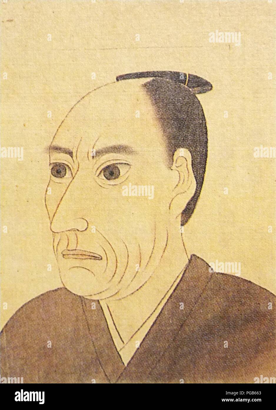 Autoportrait of EGAWA Hidetatsu Stock Photo - Alamy