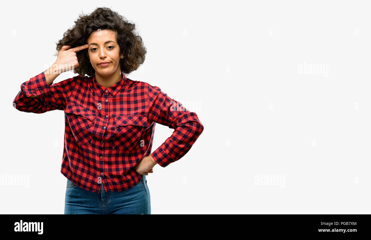 Beautiful business woman gun hi-res stock photography and images - Alamy