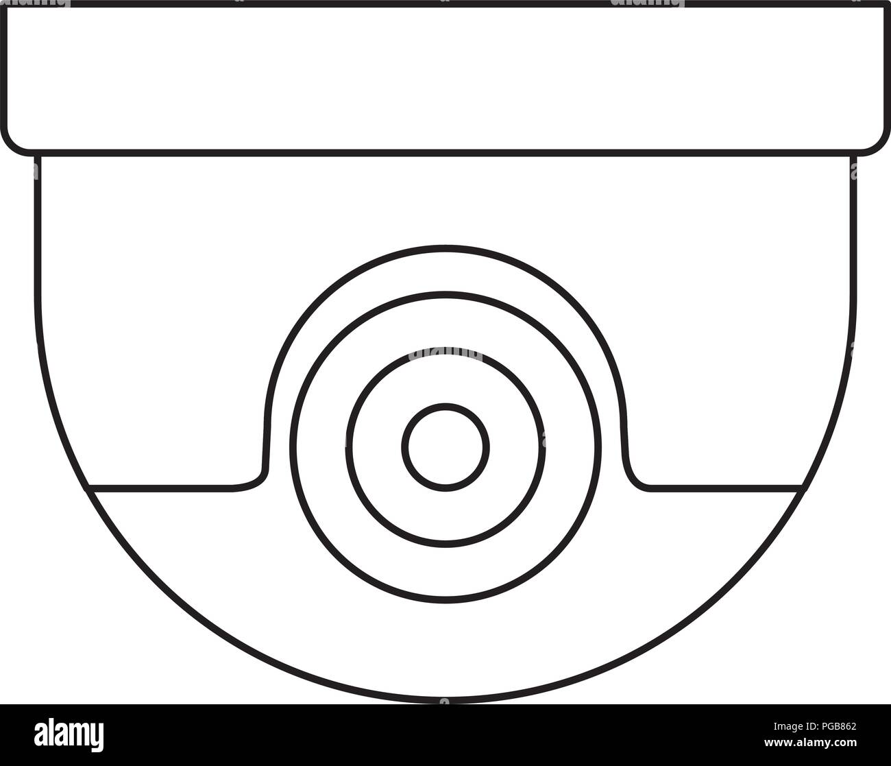 Cctv Camera Icon For Drawings