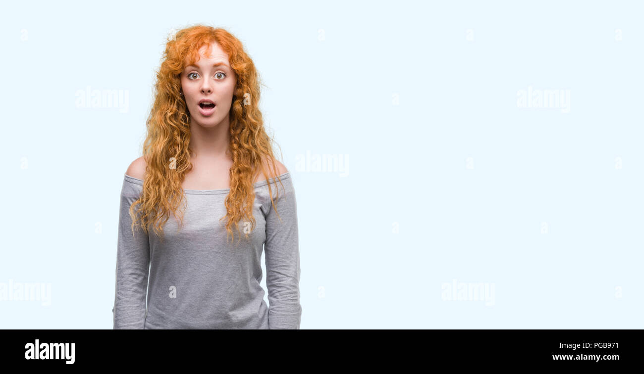 Redhead woman curvy hi-res stock photography and images - Alamy