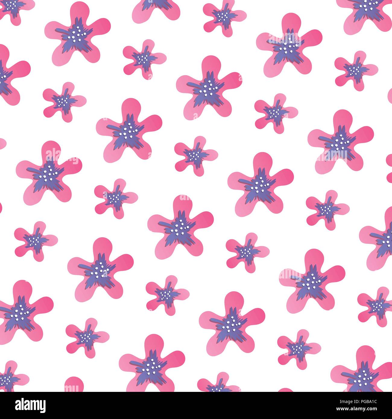 exotic flower with cute petals background Stock Vector Image & Art - Alamy