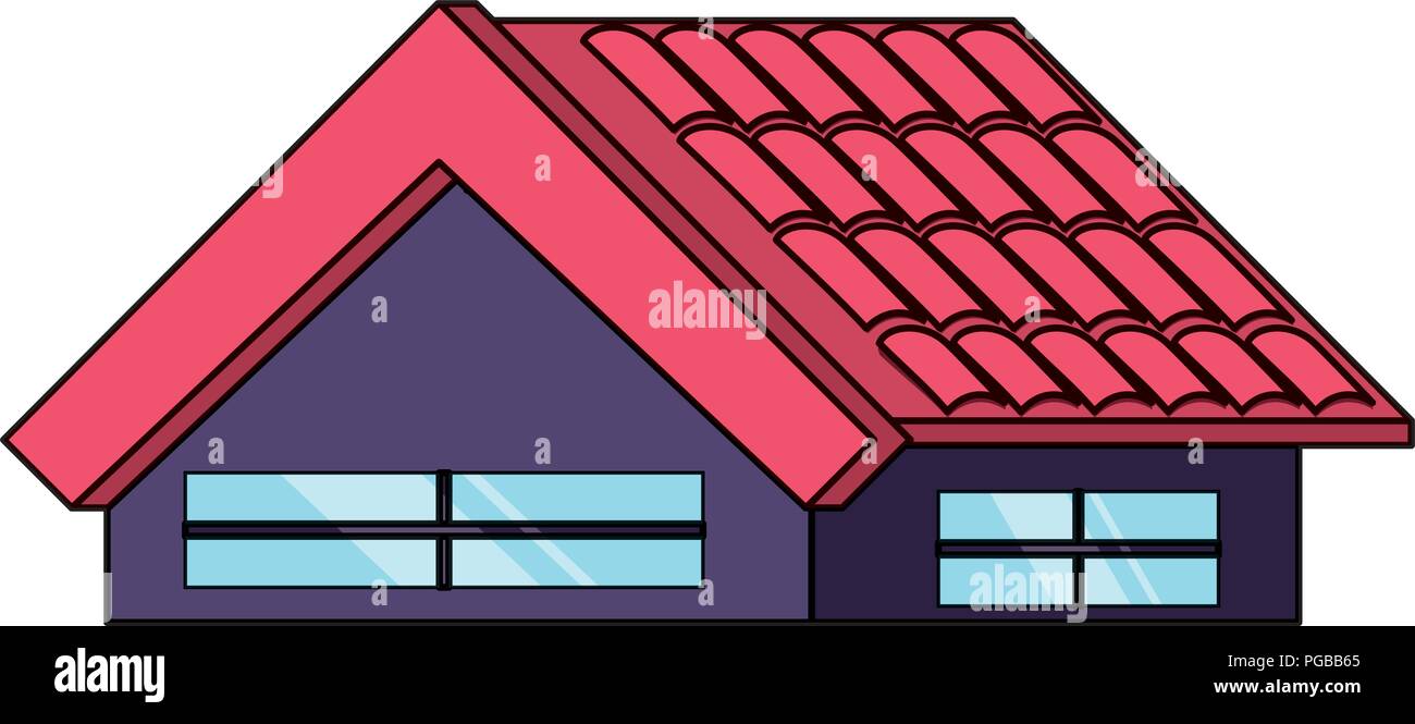 house roof icon over white background, vector illustration Stock Vector ...