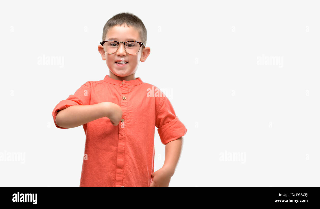 Kid Pointing At Self