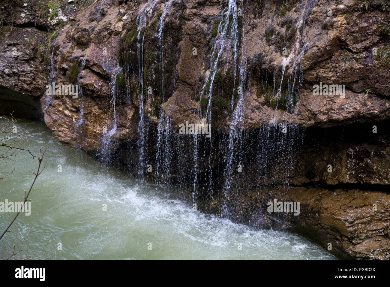 Beautiful mountain scenery . Guam gorge. Krasnodar region Stock Photo ...