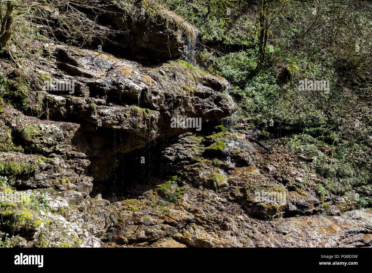 Beautiful mountain scenery . Guam gorge. Krasnodar region Stock Photo ...