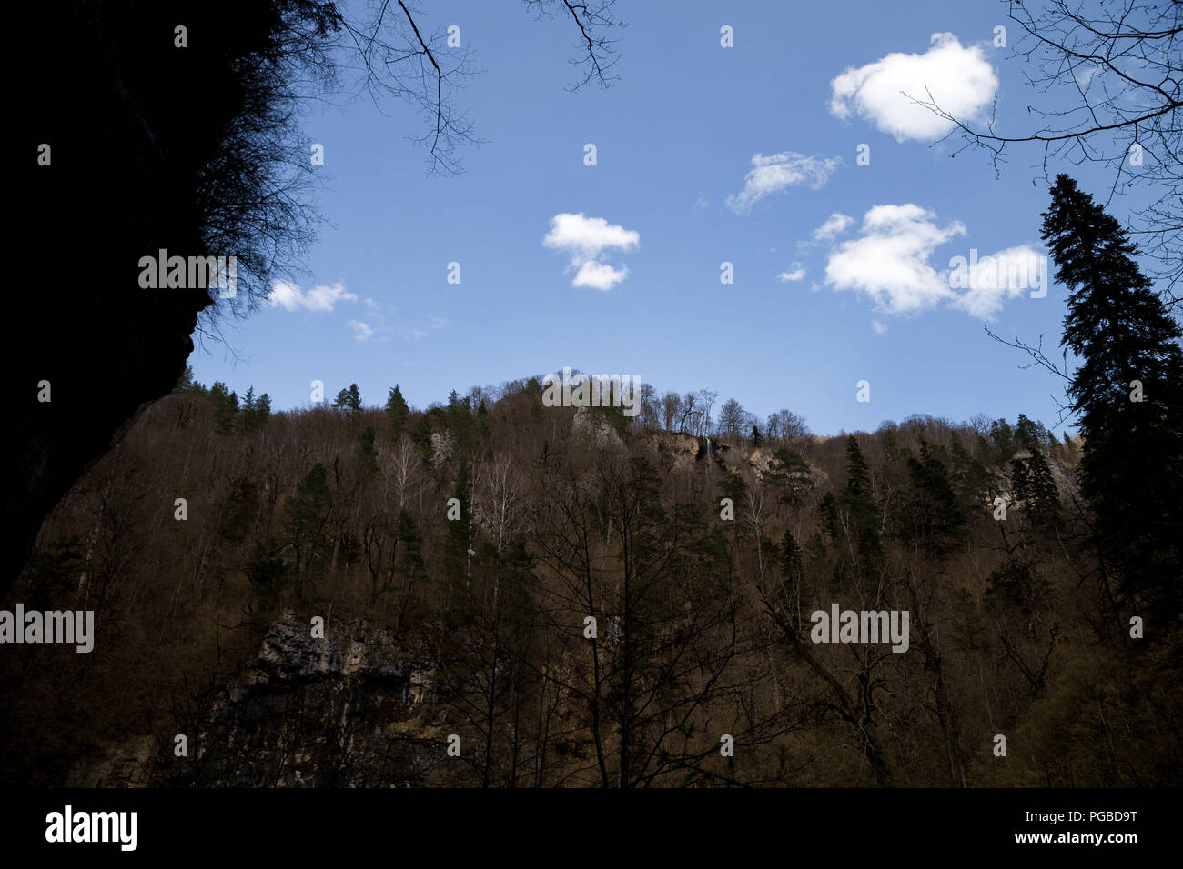 Beautiful mountain scenery . Guam gorge. Krasnodar region Stock Photo ...