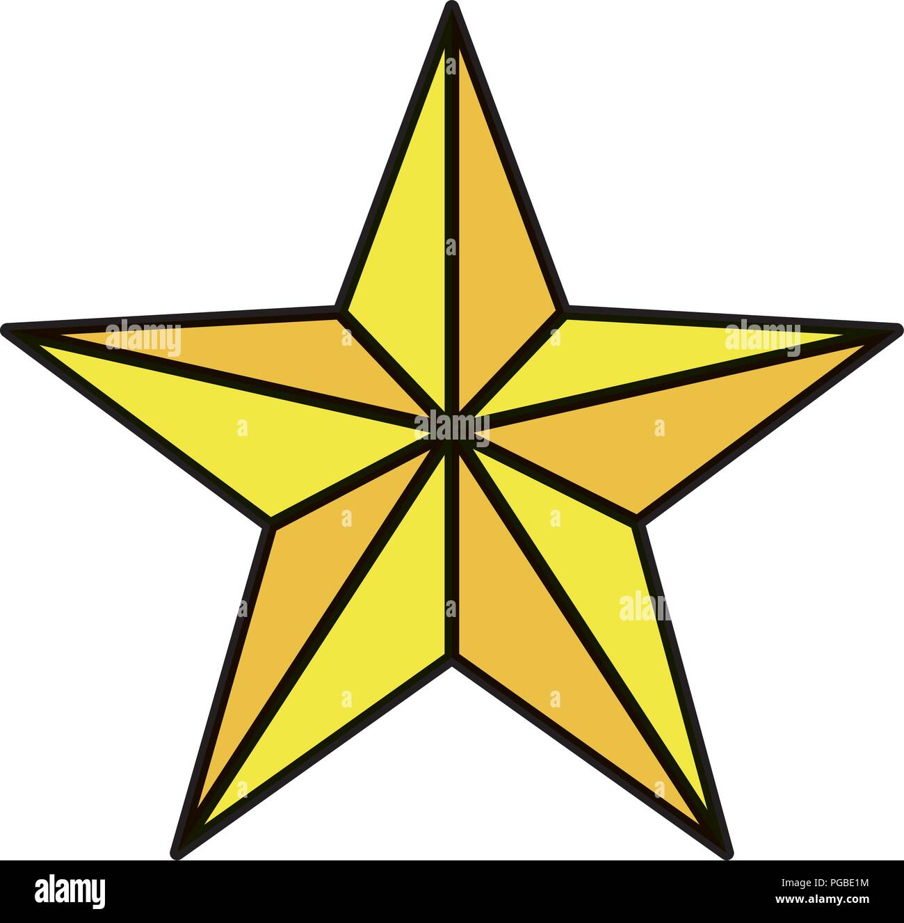 color nice bright star universe style Stock Vector Image & Art - Alamy
