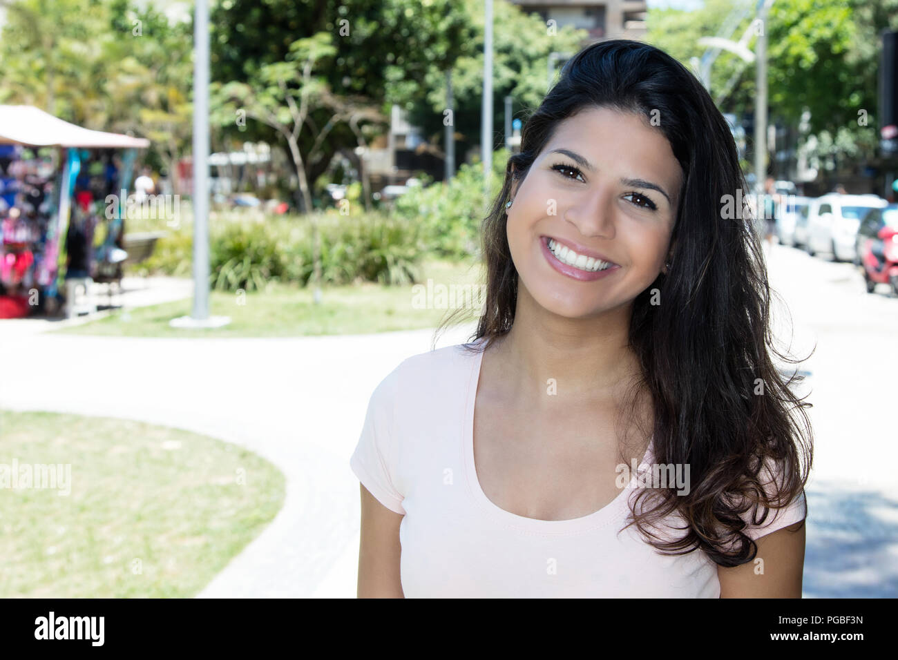 Pretty caucasian woman hi-res stock photography and images - Alamy