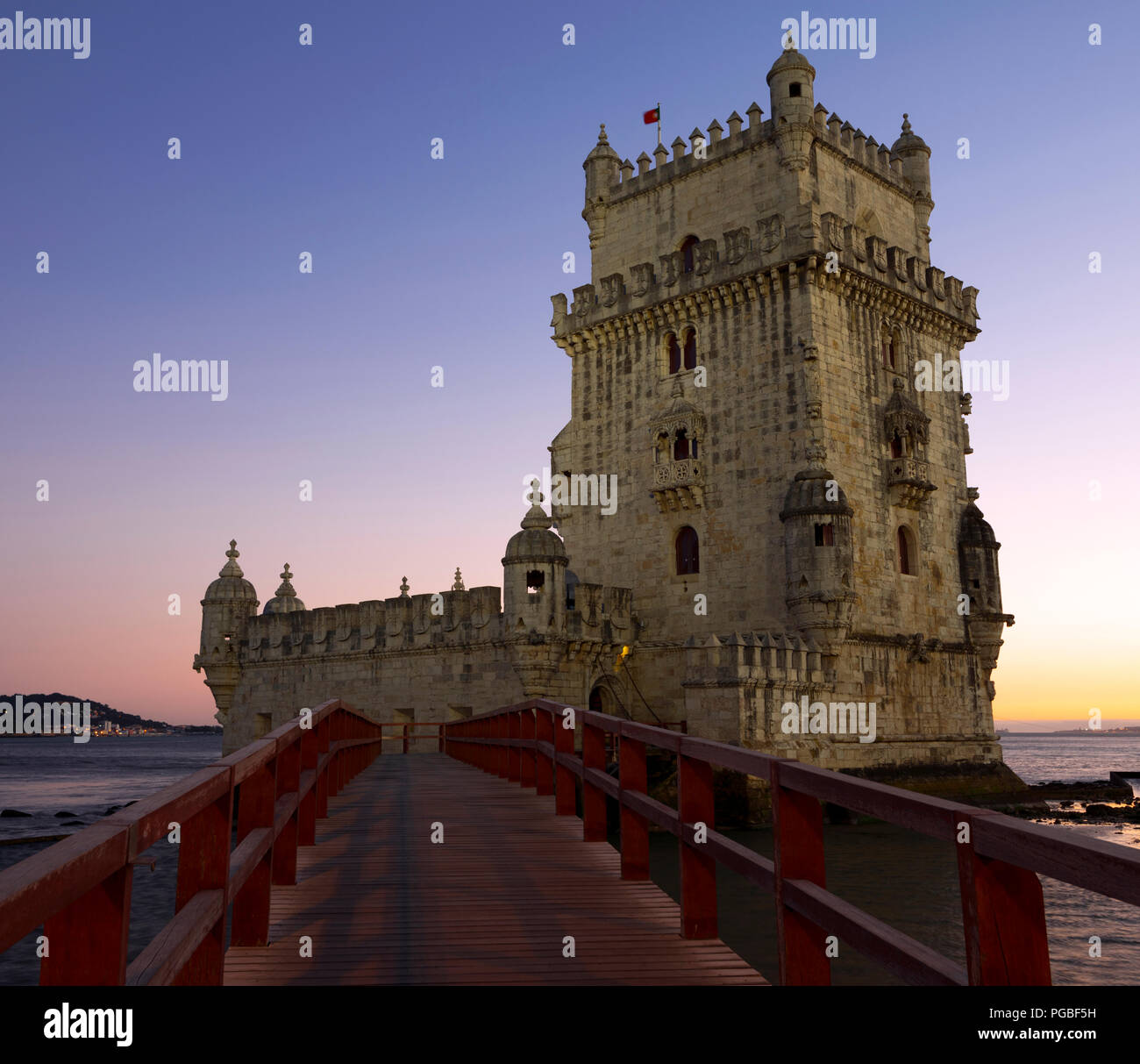 Icon belem tower torre de belem hi-res stock photography and images - Alamy
