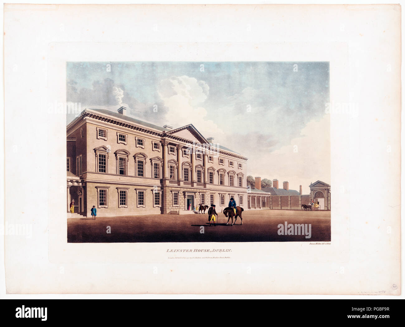 Leinster House, Dublin Stock Photo - Alamy