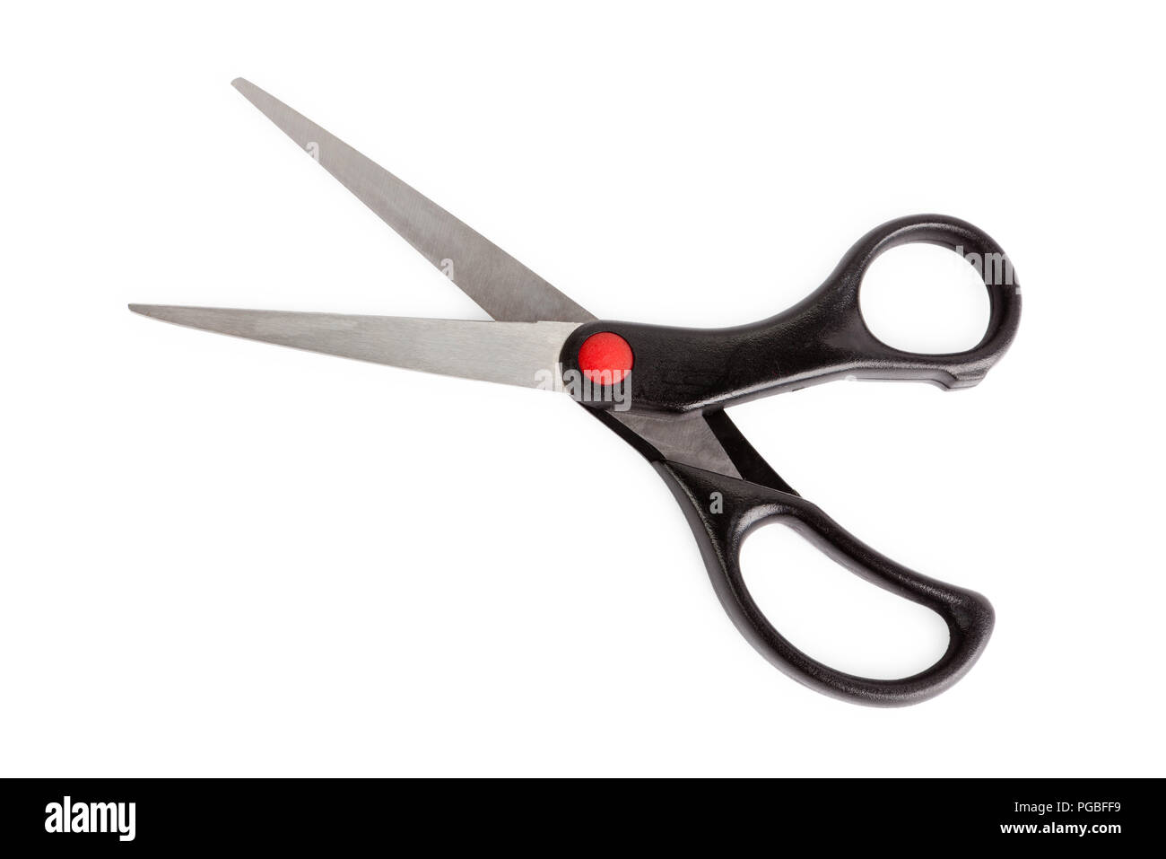Scissors isolated on the white background Stock Photo - Alamy