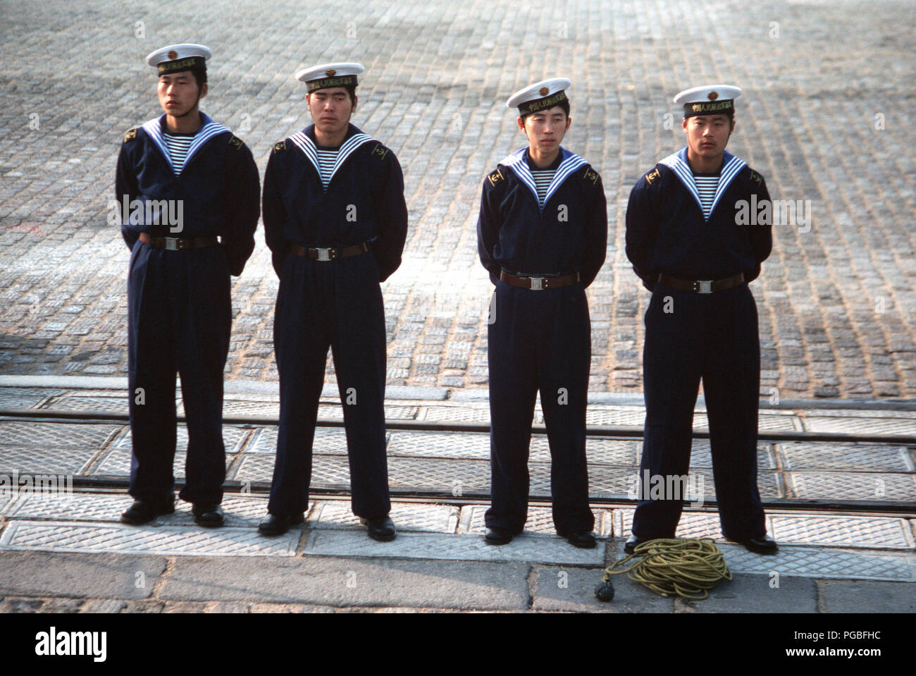 1980s chinese sailors hi-res stock photography and images - Alamy