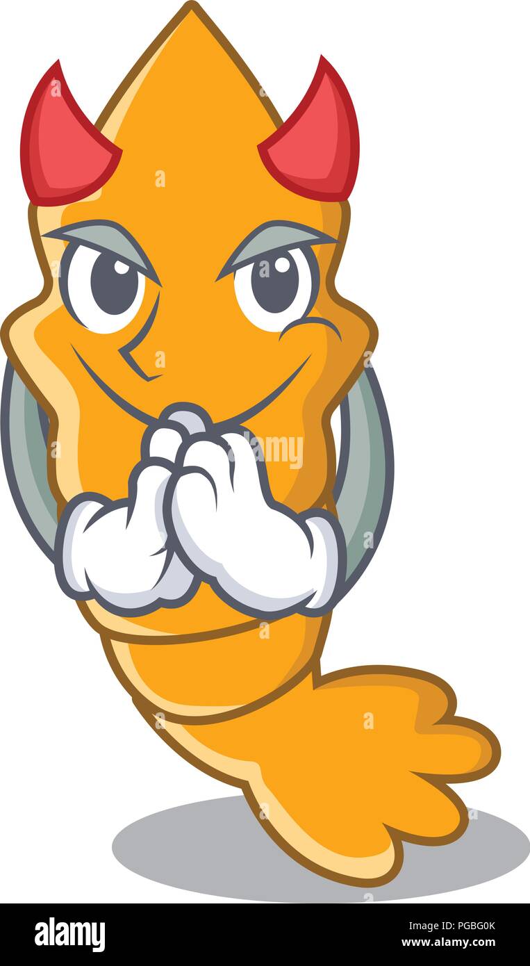 Angry Shrimp Cartoon