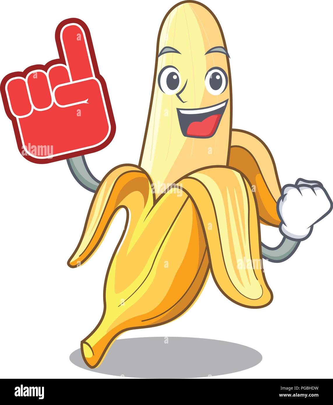 Foam banana sweet Stock Vector Images - Alamy