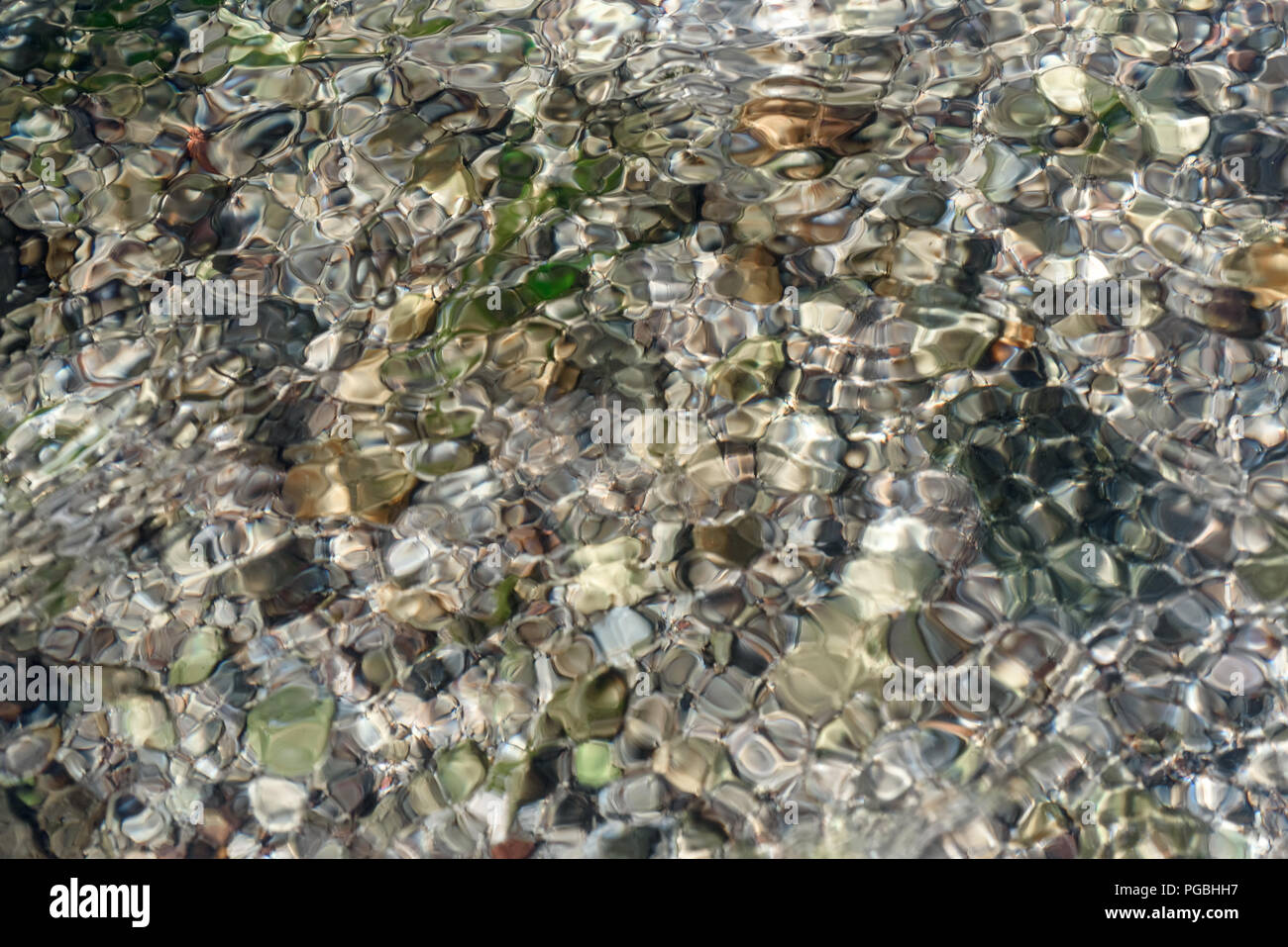 White stones under water hi-res stock photography and images - Alamy
