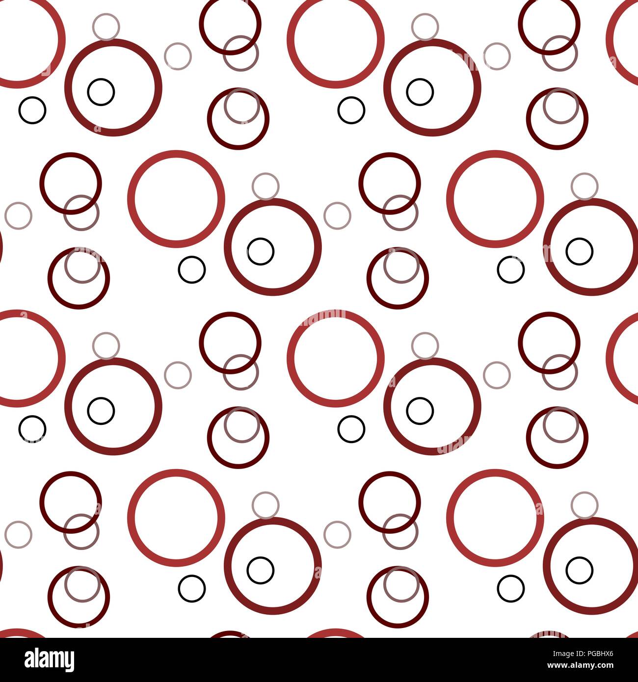 Light Red vector seamless backdrop with dots. Modern abstract ...