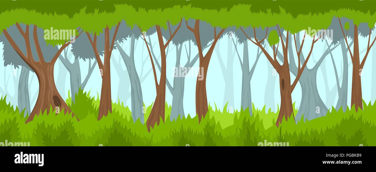 Green forest Stock Vector Images - Alamy