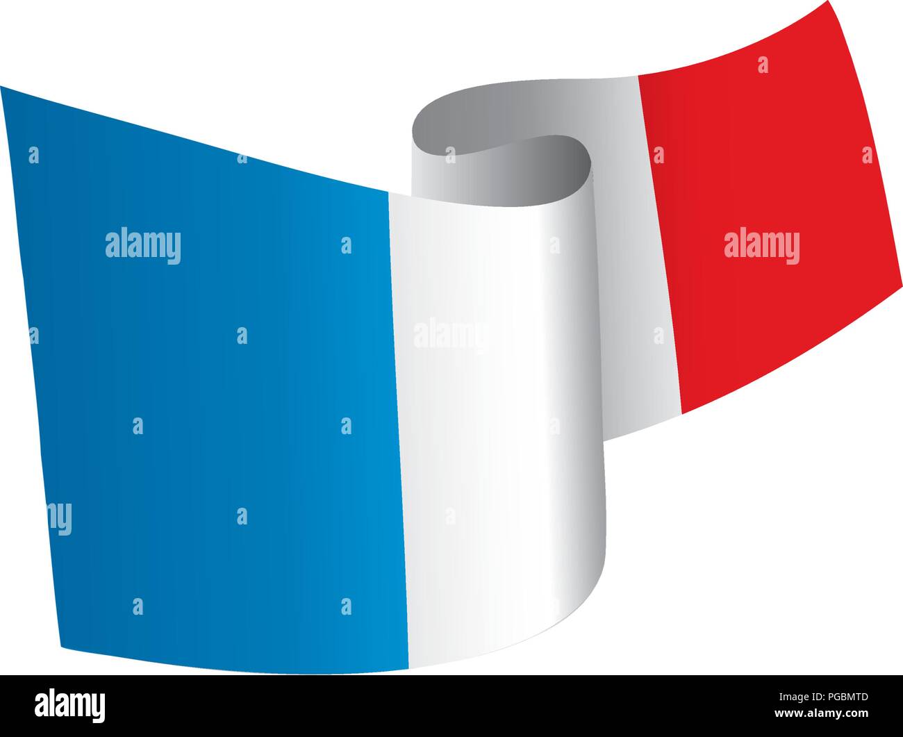 France flag, vector illustration Stock Vector Image & Art - Alamy