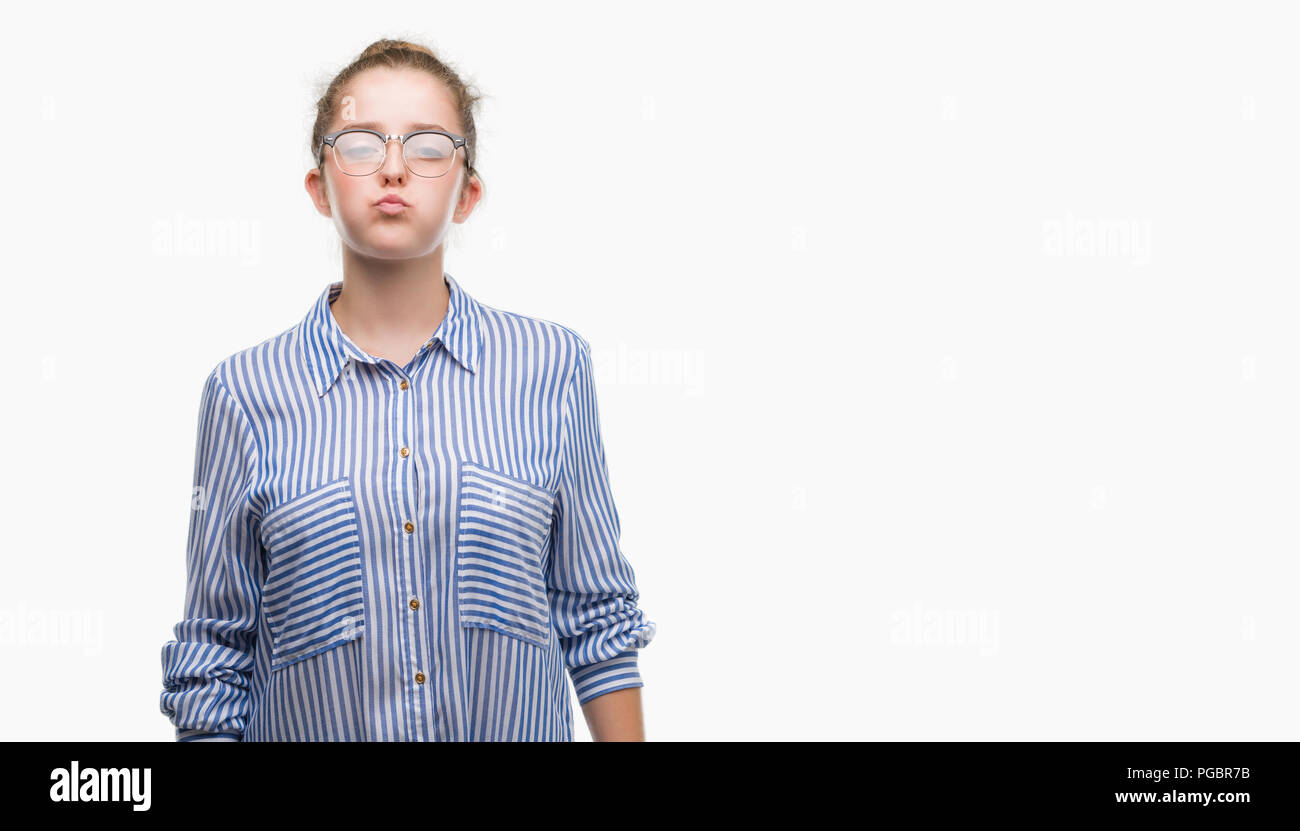 Woman air puff hi-res stock photography and images - Alamy