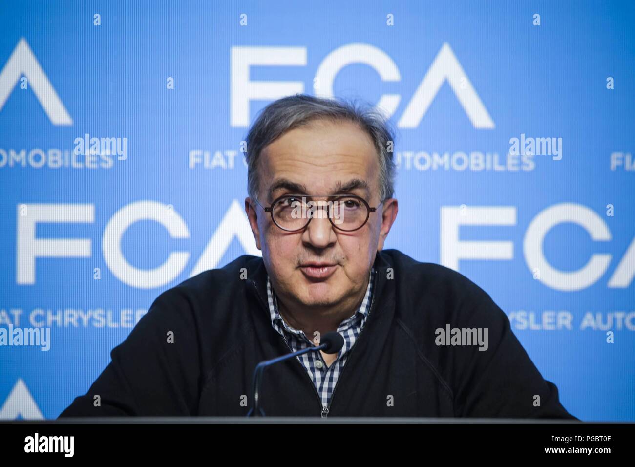 01-06-2018 Balocco (Vercelli). FCA Capital Market Day, press conference ...