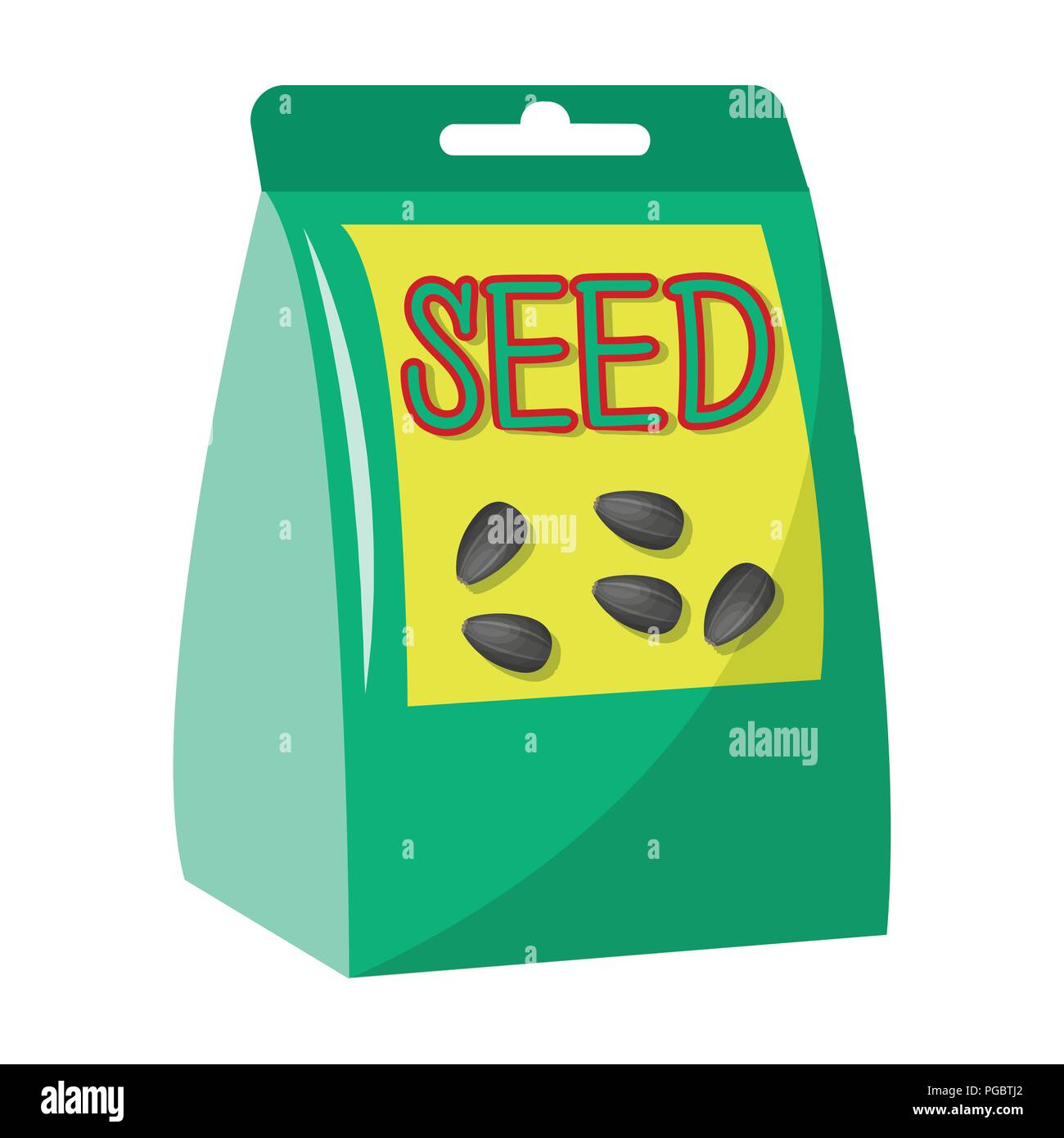 Seeds, single icon in cartoon style.Seeds, vector symbol stock ...