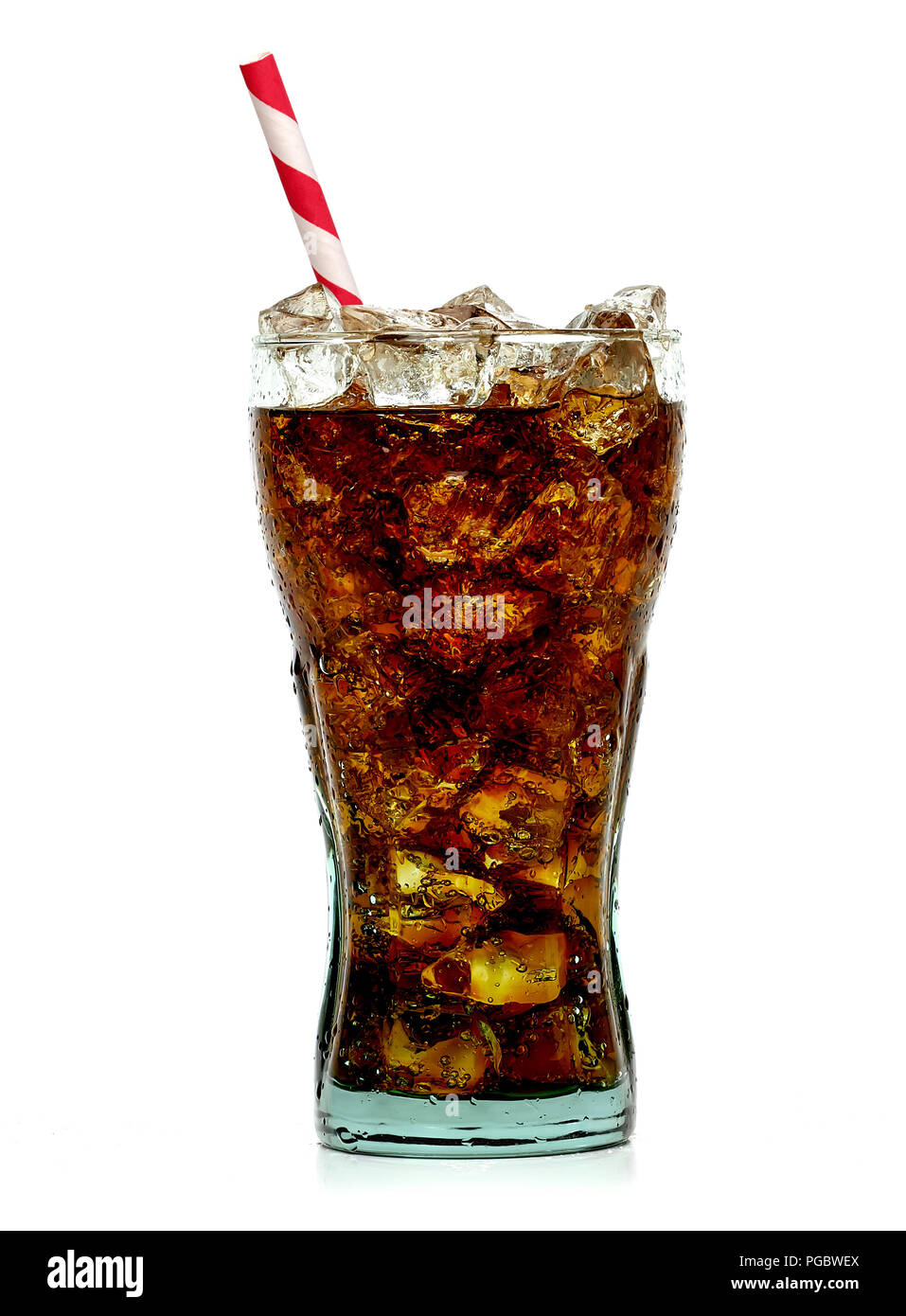Coca cola glass with ice hi-res stock photography and images - Alamy