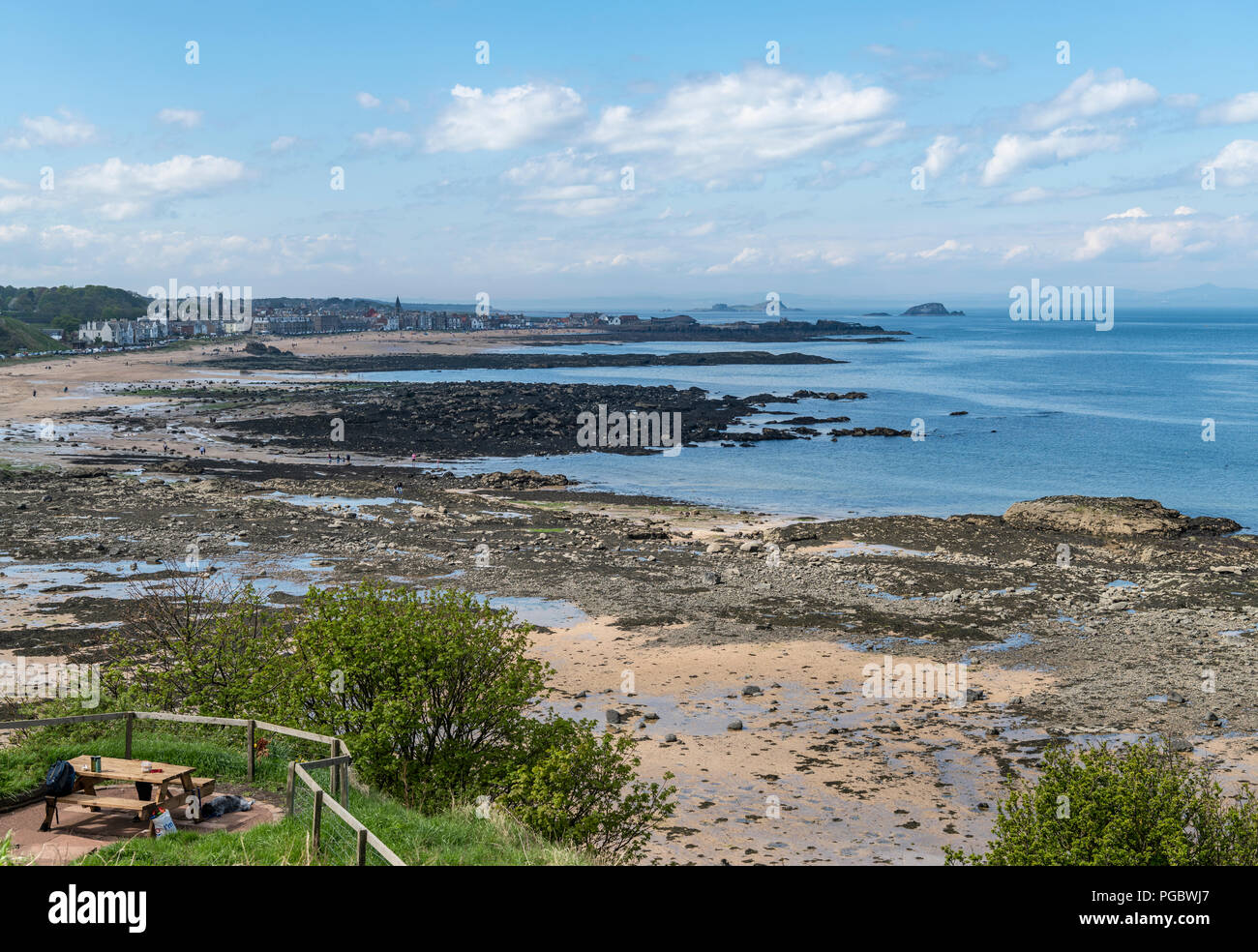 Milsey bay beach north berwick hi-res stock photography and images - Alamy