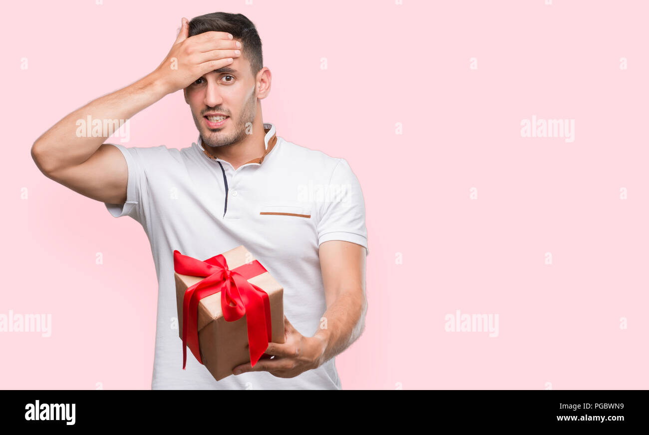 Giving present angry hi-res stock photography and images - Alamy