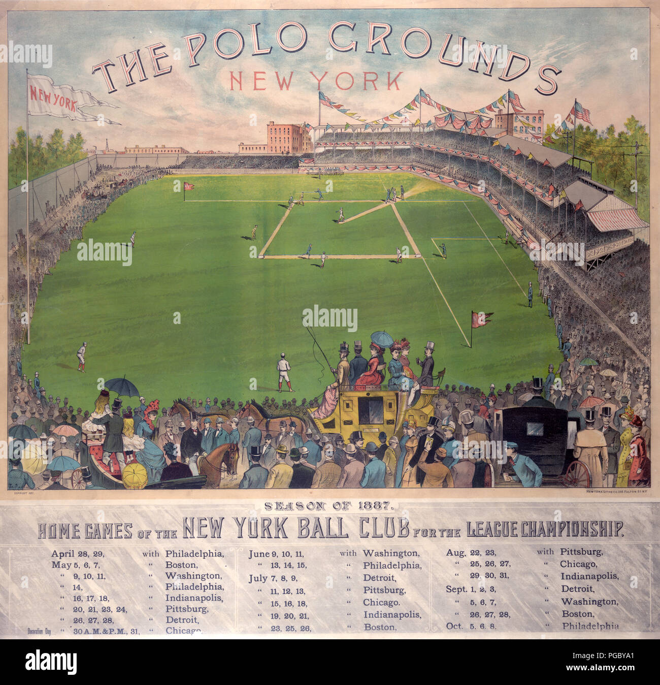 Baseball 1800s hi-res stock photography and images - Alamy