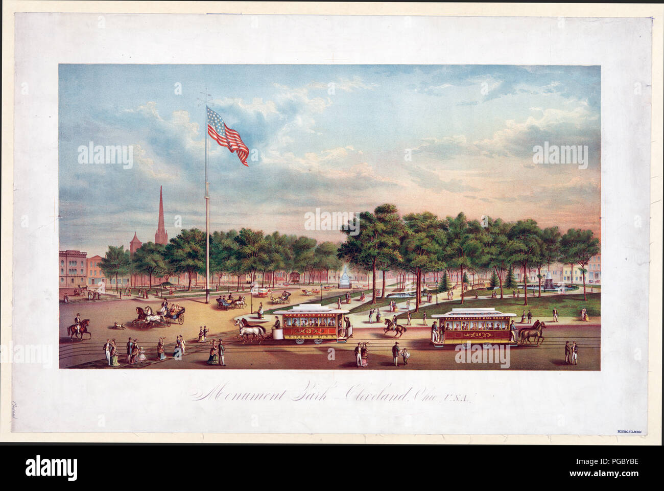 Cleveland ohio 1800s hi-res stock photography and images - Alamy
