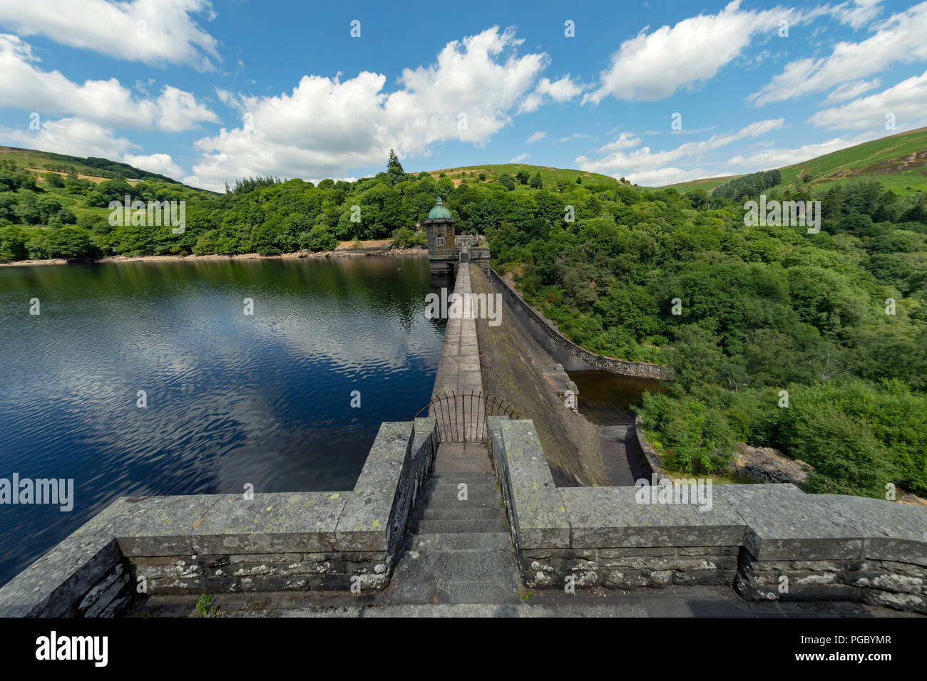 Pen Y Garreg Dam in the Elan Valley area of Wales a stunning piece of ...