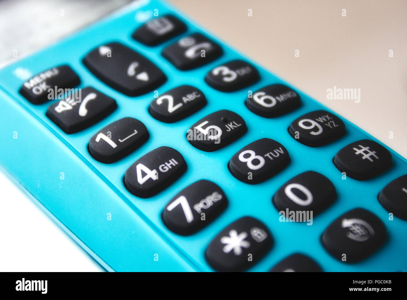 Phone telephone keypad numbers hi-res stock photography and images - Alamy