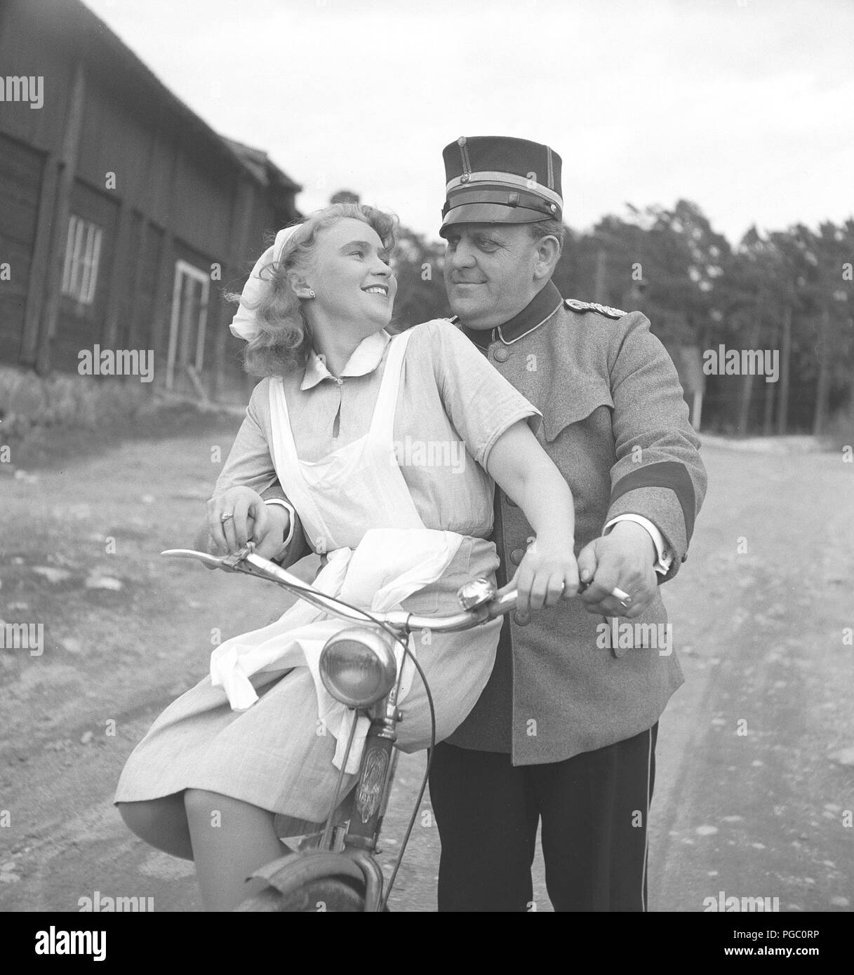 Swedish summer house Black and White Stock Photos & Images - Alamy