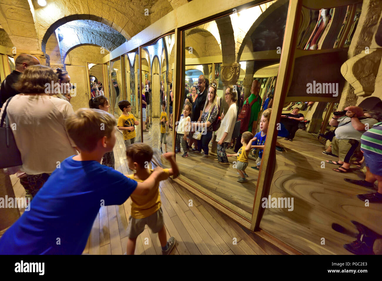 Petrin mirror maze hi-res stock photography and images - Alamy
