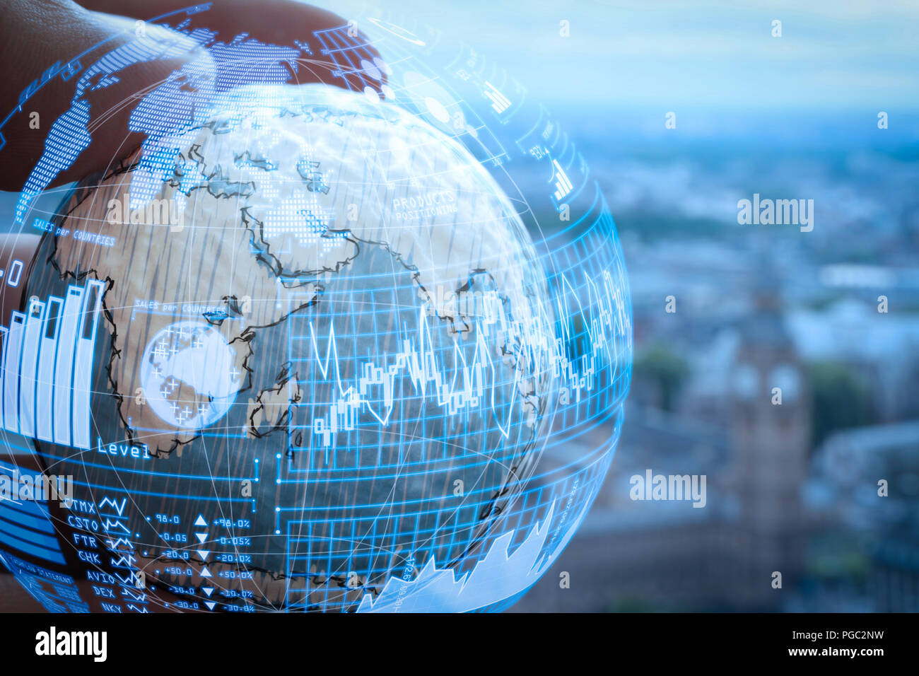 Intelligence (BI) and business analytics (BA) with key performance ...