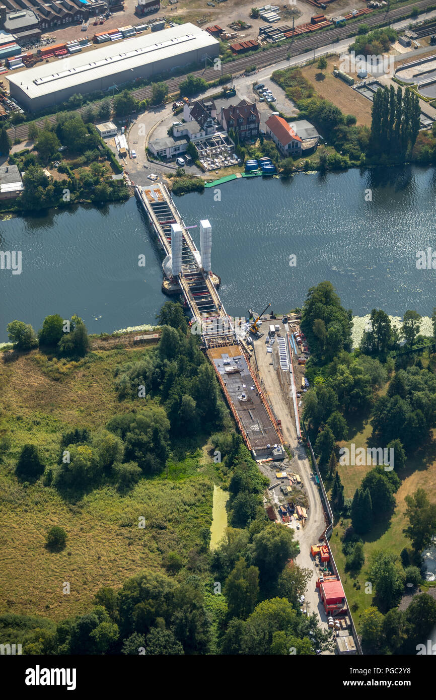 Kamp Mann Bridge between copper lathe and Heisingen, Ruhr, Ruhrtal ...