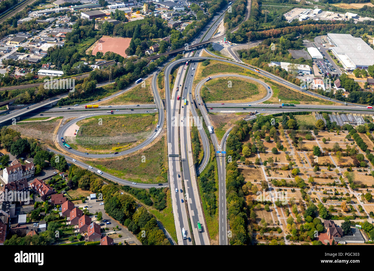 Construction work in the autobahn cross hi-res stock photography and ...