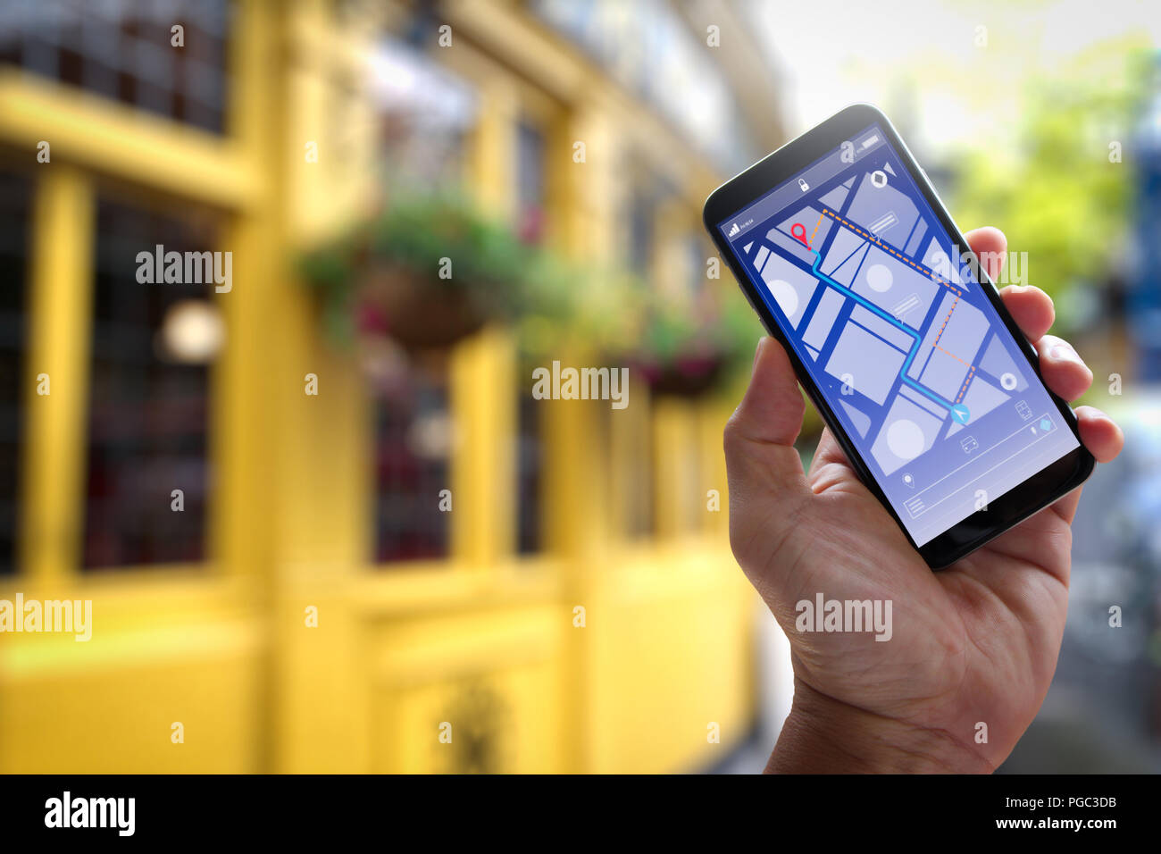 Person tracking gps on person hi-res stock photography and images - Alamy
