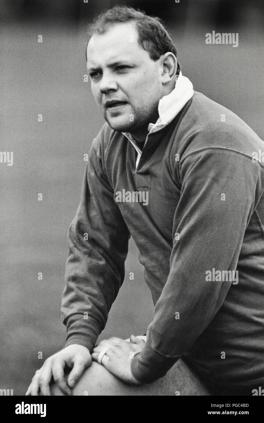 Steve Blackmore rugby player with Cardiff RFC & Wales international ...