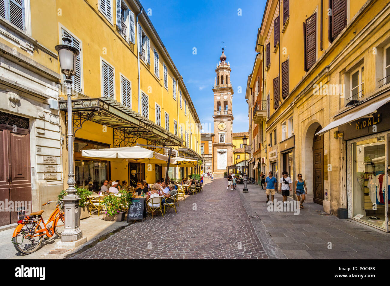 Parma italy town streets hi-res stock photography and images - Alamy