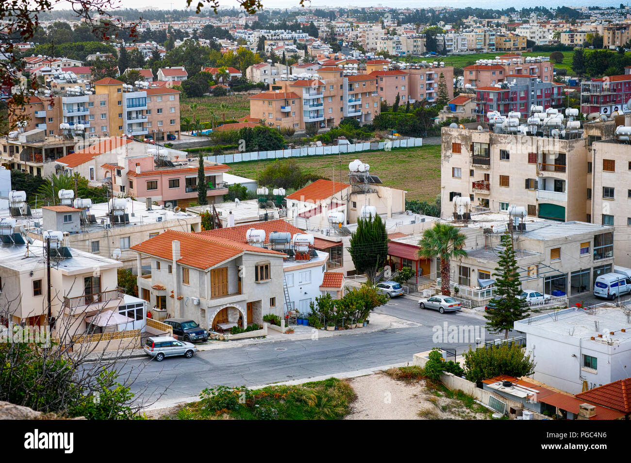 Pafos street hi-res stock photography and images - Alamy