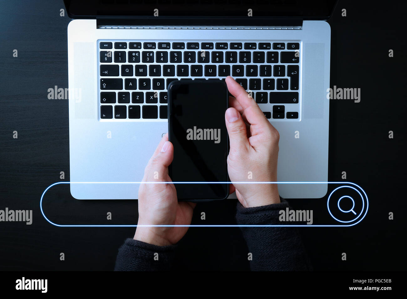 Searching Browsing Internet Data Information Networking Concept with ...