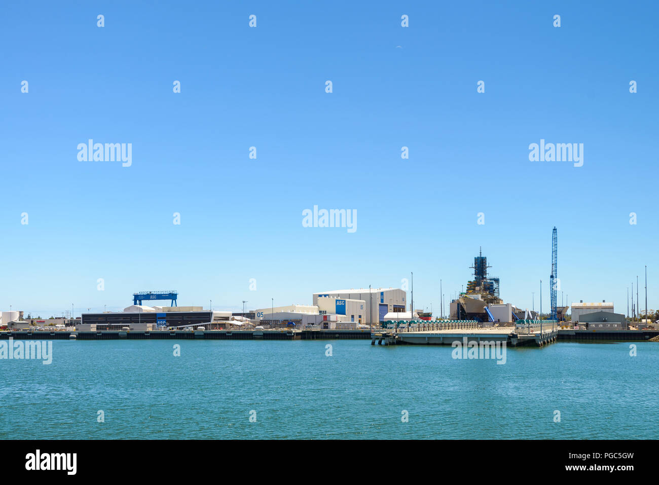 Adelaide, South Australia - January 16, 2015: Australian Submarine ...