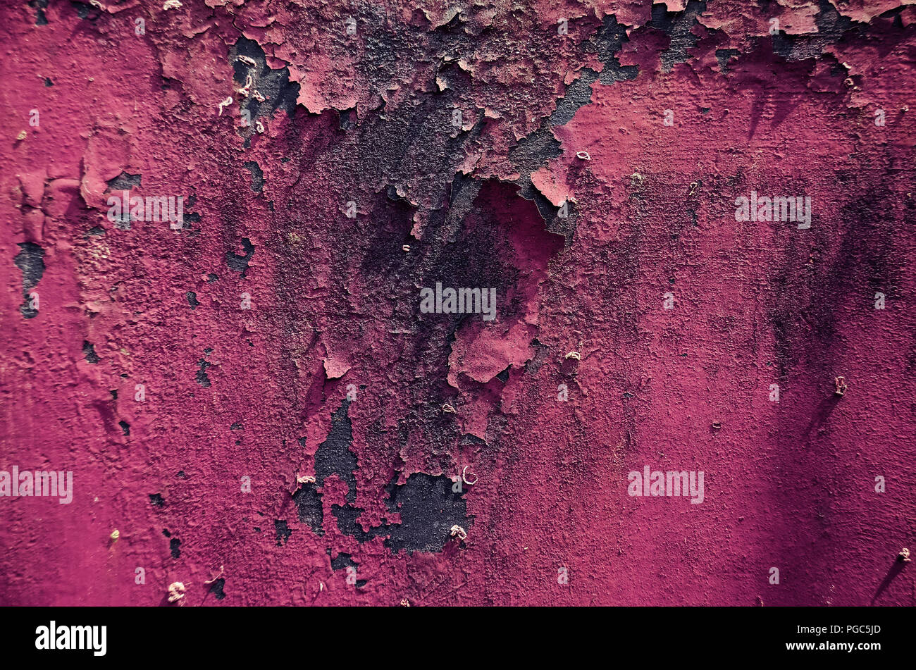 Old, abandoned, colorful and aged wall/metal texture/background Stock ...